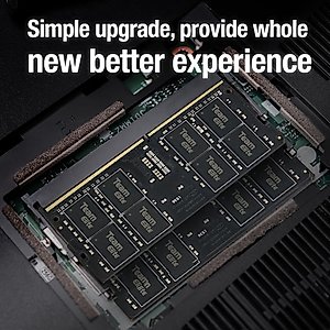 TEAMGROUP Elite DDR4 32GB Kit (2 x 16GB) 3200MHz PC4-25600 CL22 (2933MHz or 2666MHz)Unbuffered Non-ECC 1.2V SODIMM 260-Pin Laptop Notebook PC Computer Memory Module Ram Upgrade - TED432G3200C22DC-S01
