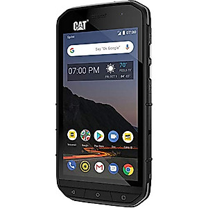 CAT S48c Sprint Locked 16GB Smartphone Black (Renewed)