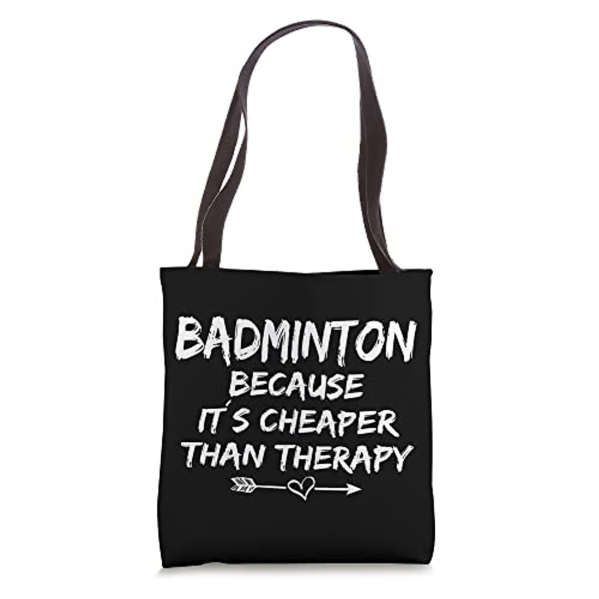 Badminton is my therapy saying badminton player Tote Bag