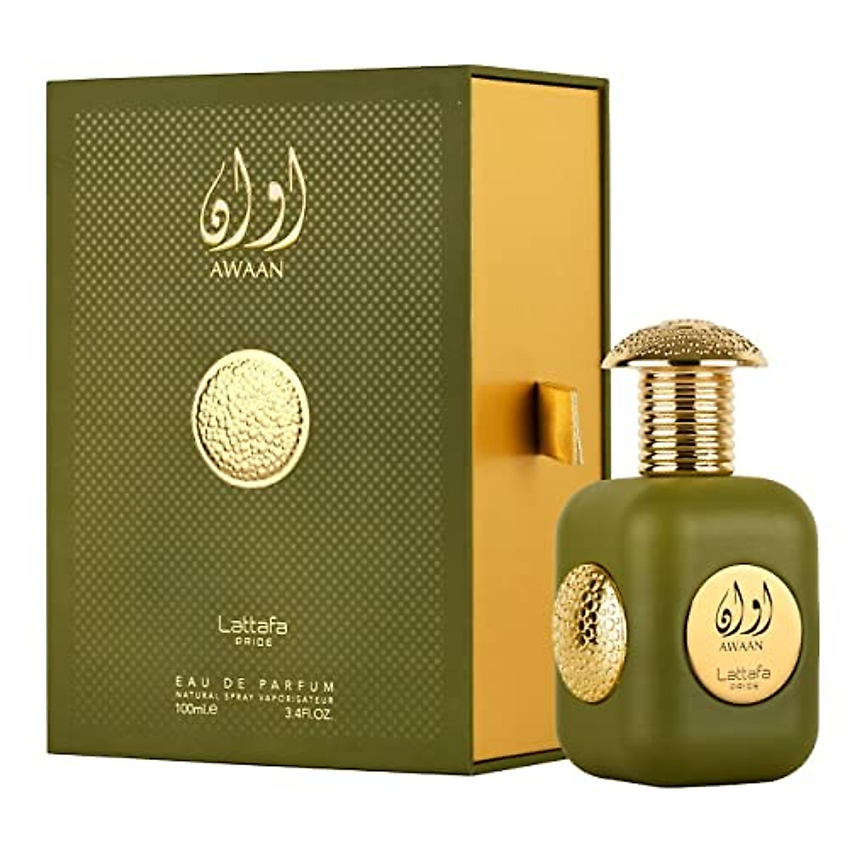 Lattafa Perfumes Awaan & Al Ameed Value Pack Lattafa Pride EDP - Eau De Parfum Unisex 100ml(3.4 oz) | Bergamot, Orange, Jasmine, Orange Blossom, Sandalwood, Patchouli, Musk