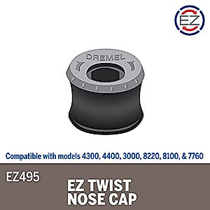 Dremel EZ495 EZ Twist Nose Cap , Black