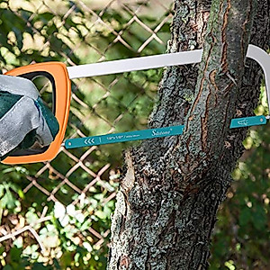 Sdstone Hacksaw Blades High Speed Replacement Blades 24 TPI - 12" Length Hacksaw Blade - Carbon Strength Steel (10 Pack)