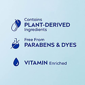 NIVEA Lightly Scented Breathable Body Lotion, Body Lotion for Dry Skin, Pack of Three 13.5 Fl Oz Pump Bottles