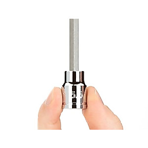 TEKTON 3/8 Inch Drive Long Hex Bit Socket Set, 18-Piece (1/8-3/8 in., 3-10 mm) | SHB91303