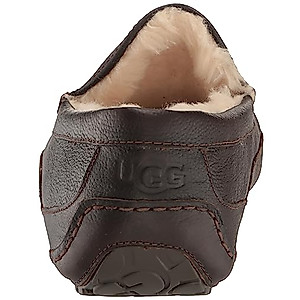 UGG Men's Ascot Discontinued Slipper, Dark Spice, 10