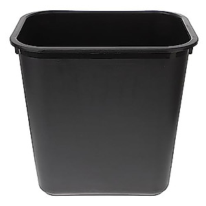 ULTECHNOVO Garbage Bin Mini Garbage can 3 Gallon plsatic Trash can Rustic Garbage bin Plastic Rubbish Can