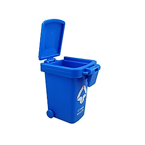 Nuanmu Trash Can Toy Kids Push Toy Vehicles Garbage Can