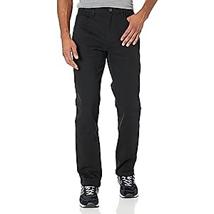 Amazon Essentials Men's Athletic-Fit 5-Pocket Comfort Stretch Chino Pant (Previously Goodthreads), Black, 34W x 33L