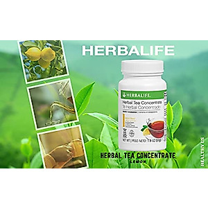 Herbalife TEAPACK Herbal Tea Concentrate: Lemon Flavor 30 Packets (1.7g), Boosts Metabolism, On The Go, Natural Flavor, No Artificial Sweeteners, Gluten-Free