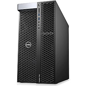 PCSP Precision 7920 Tower Workstation, VR CG AI 4K Editing Rendering, 2X Intel Xeon Gold 6148 up to 3.7GHz (40-Cores), 192GB DDR4, 1TB SSD + 4TB HDD, Quadro P4000 8GB, Windows 11 Pro (Renewed)