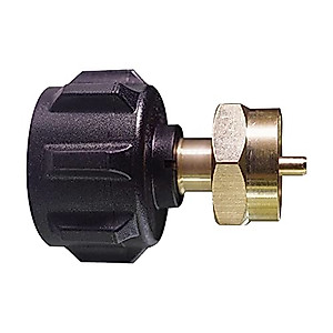 Cyssder Propane Refill Adapter for 1lb to 20lb Propane Tank Adapter, Solid Brass Small Propane Tanks, Propane Bottle Refill Adapter