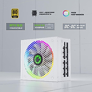 Power Supply 800W 80+ Bronze Semi Modular, GAMEMAX GM-800