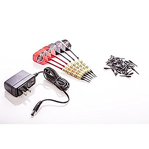 Arachnid Cricket Pro 800 Electronic Dartboard with NylonTough Segments for Improved Durability and Playability and Micro-thin Segment Dividers for ReducedBounce-outs , Black