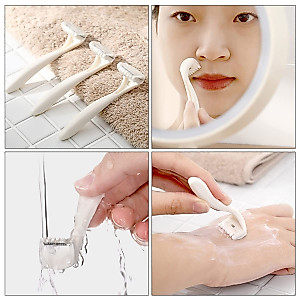 3pcs Shaver Hair Trimmer for Armpit Razors for Women Trimmer for Women Stainless Steel Hair Trimmer Leg Hair Razor Body Hair Trimmers Body Hair Razor Depilator for Women