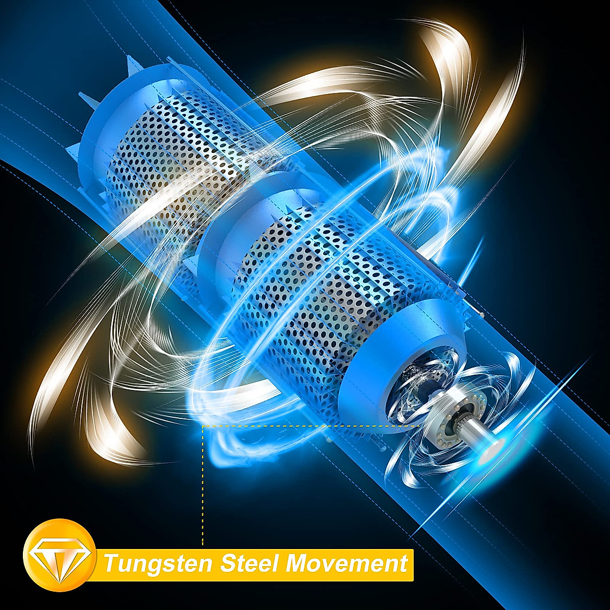 YON.SOU. 18Pcs Pencil Die Grinder Air Tool 1/8" Pneumatic Engraving Pen 70,000 RPM Air Micro Pencil Grinder Kit