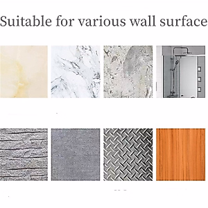 Avlpjno Luxe Grip Hook for Shower, Luxegrip Shower Hook, Luxe Hold No Drill Hooks, Adhesive Suction, Cup Hooks for Shower 304 Stainless Steel, Mirror for Hanging up to 15 lbs–Waterproof (A-4PCS)