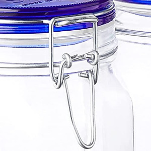Bormioli Rocco Fido Jar - 1.5 Liter (50.75 oz.) - Blue