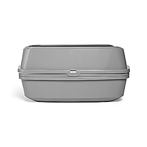 So Phresh Grey & White Lift-to-Sift Cat Litter Pan, 22.5" L X 17.25" W X 10.5" H