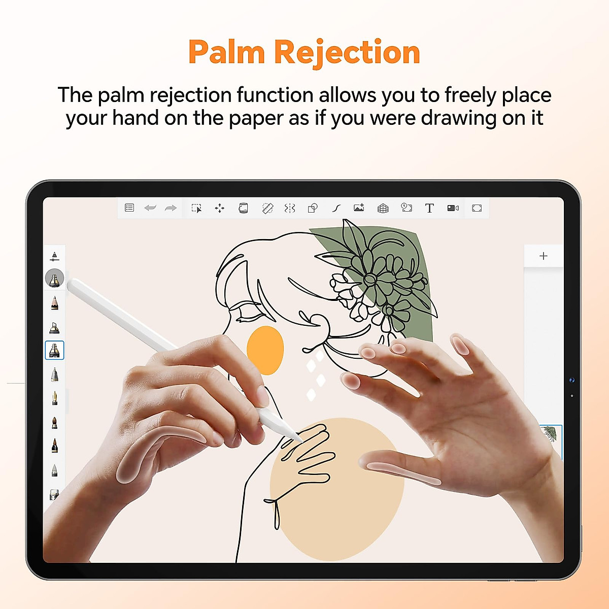 iPad Pencil 2nd Generation with Magnetic Wireless Charging, with Magnetic Wireless Charger for iPad 6/7/8/9/10,iPad Pro 11 12.9 inch,iPad Mini 5 6,Instead for Apple Pencil Pen