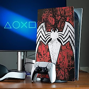 BCB Controllers Custom Console Face Plate Compatible with PS-5 Console | Console Cover for Play-Station 5 Console | Proudly Customized in USA with Permanent Hydro-DIP Printing (NOT JUST A Skin)