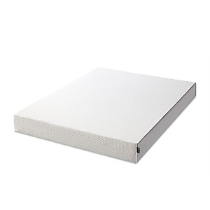 ZINUS Cooling Essential Memory Foam Mattress, Full, White