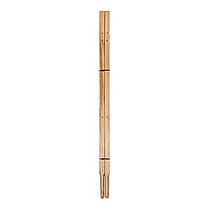 True Temper 00221400A Wood Wheelbarrow Replacement Handles, 60-Inch