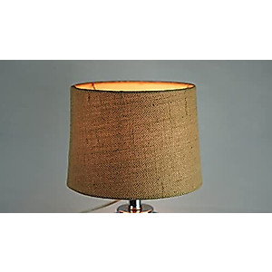 Mestar Decor Uno Fitter Small Natural Burlap Lampshade 9" x 10" x 7.5"