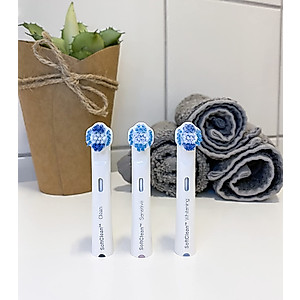Jordan ® | Replacement Toothbrush Head for Electric Toothbrush with Oscillating & Rotating Technology | Whitening Electric Toothbrush Head | Oral B Compatible | 4 Units Pack