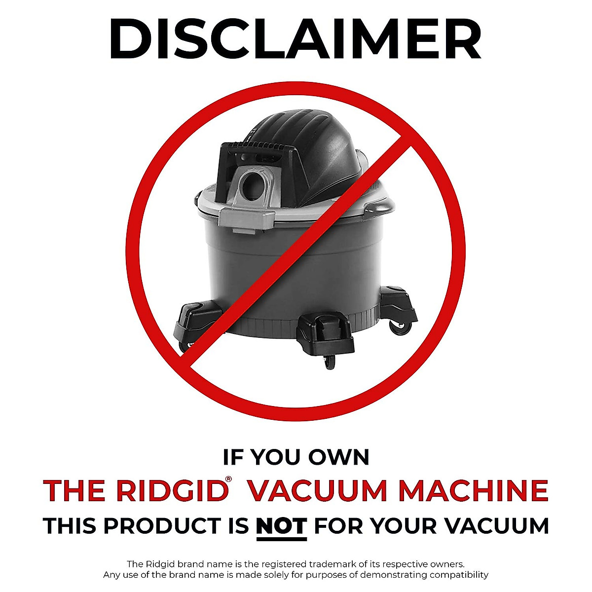 VEVA 15 Pack Premium Vacuum Filter Bags Type F 9066200 Work with Shop Vac 10-14 Gallon Vacuum, Part # SV Shopvac Shop-Vac 90662