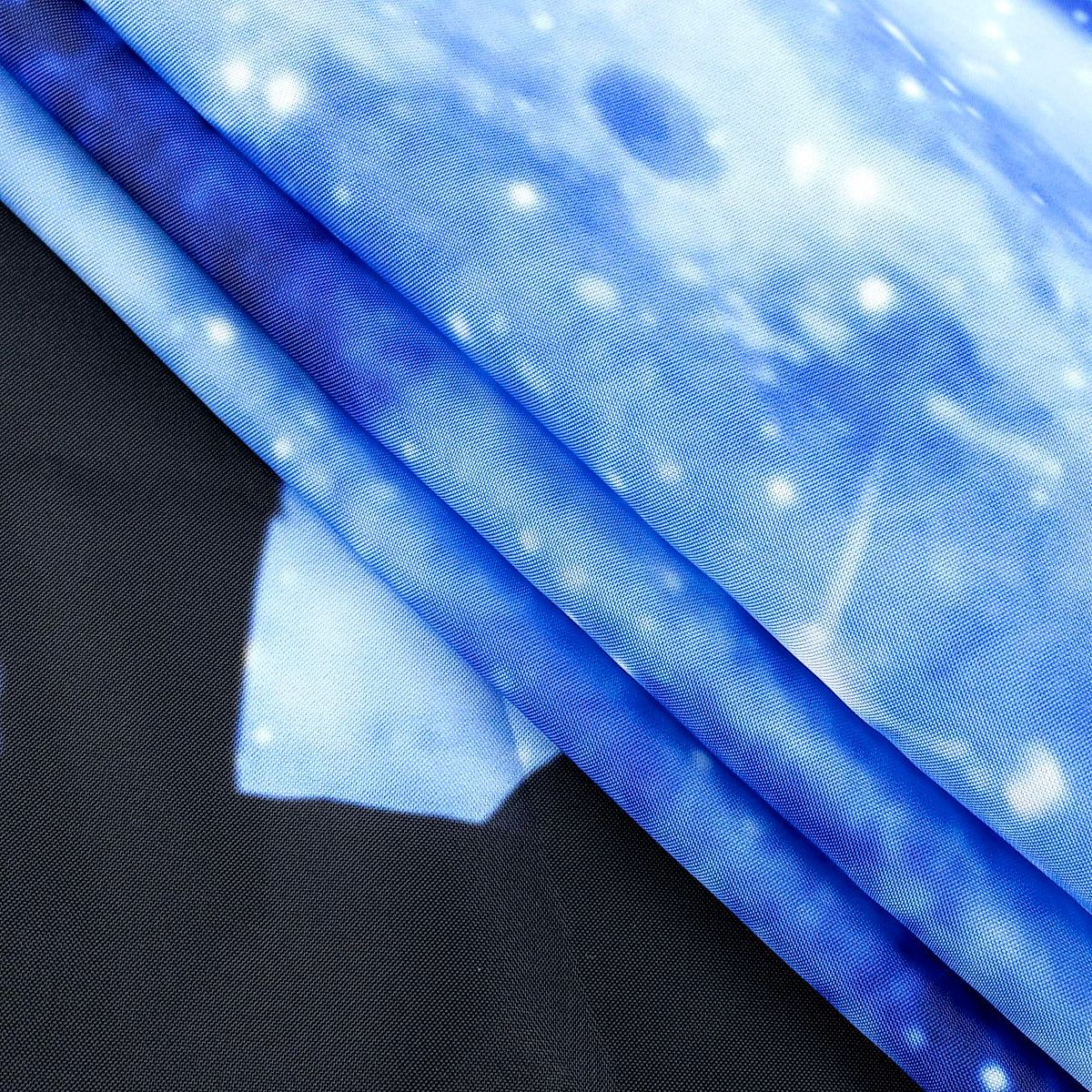 HVEST Wolf Tapestry Wall Hanging Full Moon in Blue Space Tapestries Wild Animal Wolves Wall Decor Blanket for Kids Bedroom Living Room Dorm Party, 60Wx40H Inches