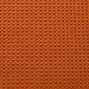 Waffle Weave Thermal Blanket with Tassel Super Soft-Perfect for Layering Any Bed for All-Season.(Orange,50"*60")