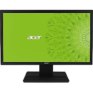 Acer V246HL 2434; LED LCD Monitor - 16:9 - 5 ms - Adjustable Display Angle - 1920 x 1080 - 16.7 Million Colors - 250 Nit - Full HD - Speakers - DVI - HDMI - VGA - 20.90 W - Black - EPEAT Gold, TCO Certified Displays 6.0 - UM.FV6AA.005