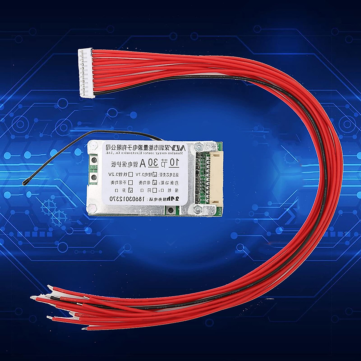 36V 30A PCB Lithium Battery Board,10S Charger PCB Board,Integrated Circuits Board,with Balance Function,Temperature Control