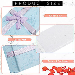 Kenning 36 Pcs Jewelry Gift Boxes Set, Cardboard Necklace Boxes Gift Cases Bracelet Storage Case for Wedding Birthday Anniversary, 7.9 x1.6 x 0.9 inch