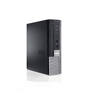 Dell Optiplex 9010 Ultra Small Form Factor Desktop PC, Intel Quad Core I7-3770S up to 3.9GHz, 8G DDR3, 512G SSD, WiFi, BT, DP, VGA, Windows 10 Pro 64 Language Supports English/Spanish/French(Renewed)