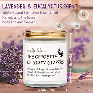 New Mom Gifts, Gifts for New Mom, New Mom Gifts After Birth, First Time New Baby Christmas Gift Candles, Postpartum Gifts for Mom, Gender Reveal Gifts