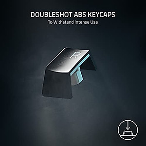 Razer BlackWidow V3 Mini HyperSpeed 65% Wireless Mechanical Gaming Keyboard: HyperSpeed Wireless Technology - Green Mechanical Switches- Tactile & Clicky - Doubleshot ABS keycaps - 200Hrs Battery Life