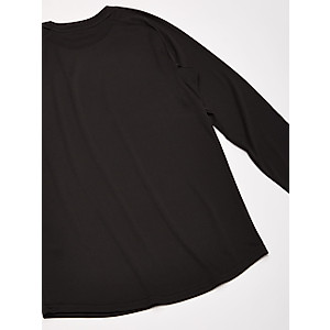 Rawlings Youth Tech Long Sleeve Shirt Series, Black, X-Large