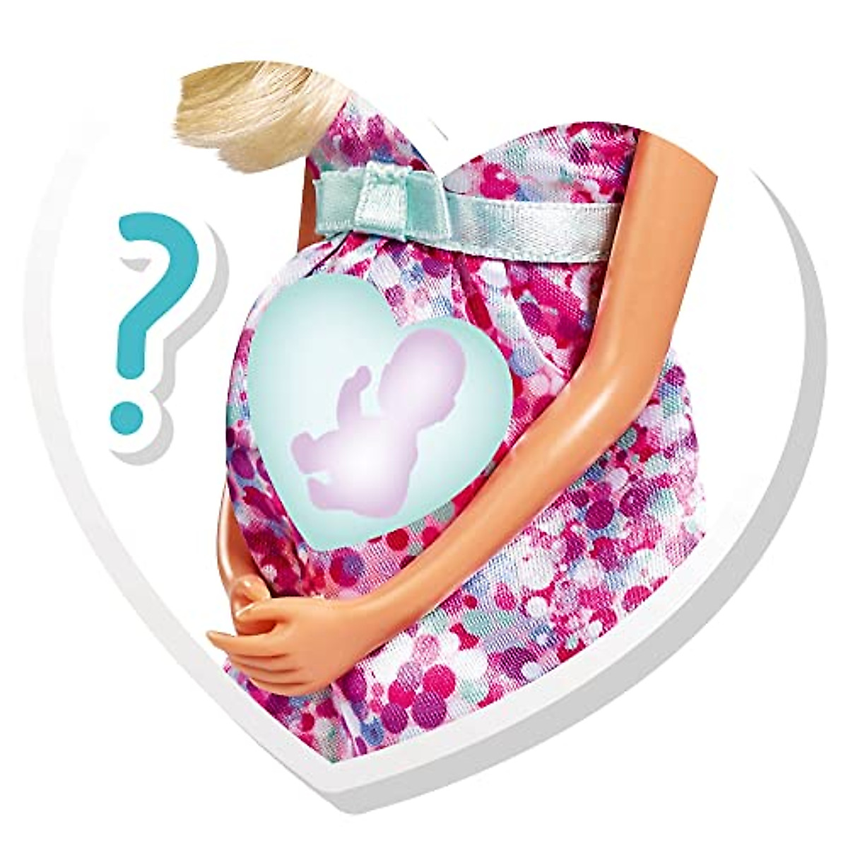 Simba 105733588 - Steffi Love Baby Surprise, Pregnant Doll with Baby Surprise, Boy, Girl, Twins, 3 Assorted Designs, Only One Item Supplied, Over 11 Pieces, 29 cm, from 3 Years