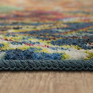 Mohawk Home Plano Area Rug, 5 ft x 8 ft, Multi