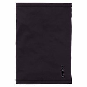 Burton Mens First Layer Midweight Neckwarmer, True Black New, One Size