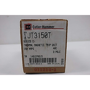 CUTLER HAMMER JT3150T Circuit Breaker Trip Unit 3P 150A D660021