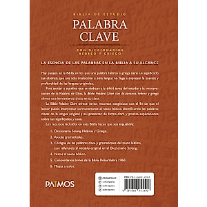 Biblia de Estudio Palabra Clave (Tapa Dura) (Spanish Edition)