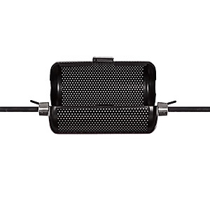 Everdure Rotisserie Grill Basket with Clip Locks, Non-Stick Food Grade Tumbler, Round Basket, Fits Standard Rotisserie Grills with 5/16” or 5/8” Square Spit Rods, Great for Meat and Vegetables