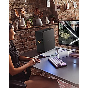 HP Victus 15L Gaming Desktop Bundle PC, NVIDIA GeForce GTX 1660 SUPER Graphics, 12th Generation Intel Core i3 Processor, 8 GB SDRAM, 256 GB SSD, Windows 11 Home OS, Wi-Fi & Bluetooth (TG02-0032,2022)