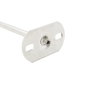 2 Pack Ceiling Mount Bracket, Stainless Steel Wardrobe Pipe Bracket Rod Holder Ceiling Holder, ULIFESTAR Shower Curtain Closet Wardrobe Rod Lever Support Holder Pipe Flange Socket 25x400mm/1x16''