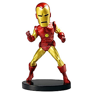 NECA Marvel Classic Head Knocker Iron Man Toy 8 inches