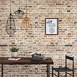 WOODEXPE Sympathy Gift Wood Memorial Plaque Memorial Gift for Loss of Loved One - A Messenger 14 X 11 Inches