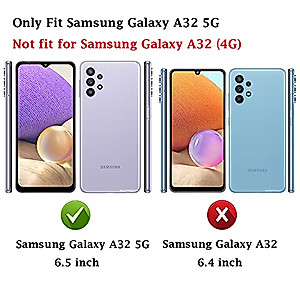 Samsung A32 5G case,Galaxy A32 5G case,with HD Screen Protector,M MAIKEZI Soft TPU Slim Fashion Non-Slip Protective Phone Case Cover for Samsung Galaxy A32 5G (Black Brushed TPU)