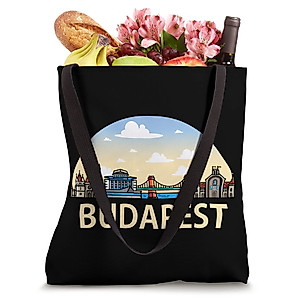 Budapest Skyline Hungary Europe Tote Bag